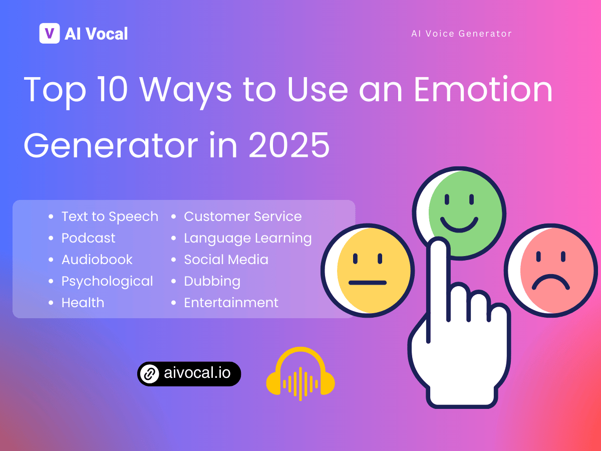 Top 10 Ways to Use an Emotion Generator in 2025